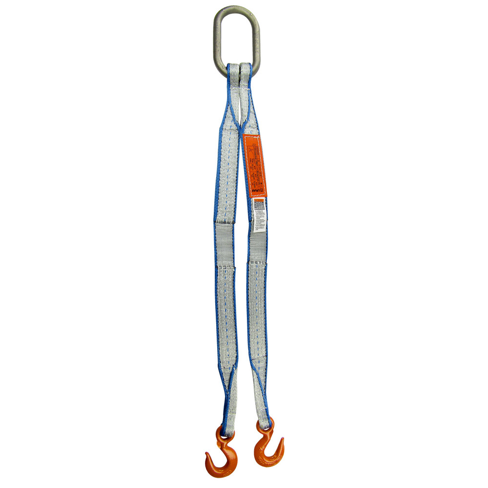 Lift-All - Bridle, Type 10 Web Sling: 10' Long, 1" Wide, Tuff-Edge III ...