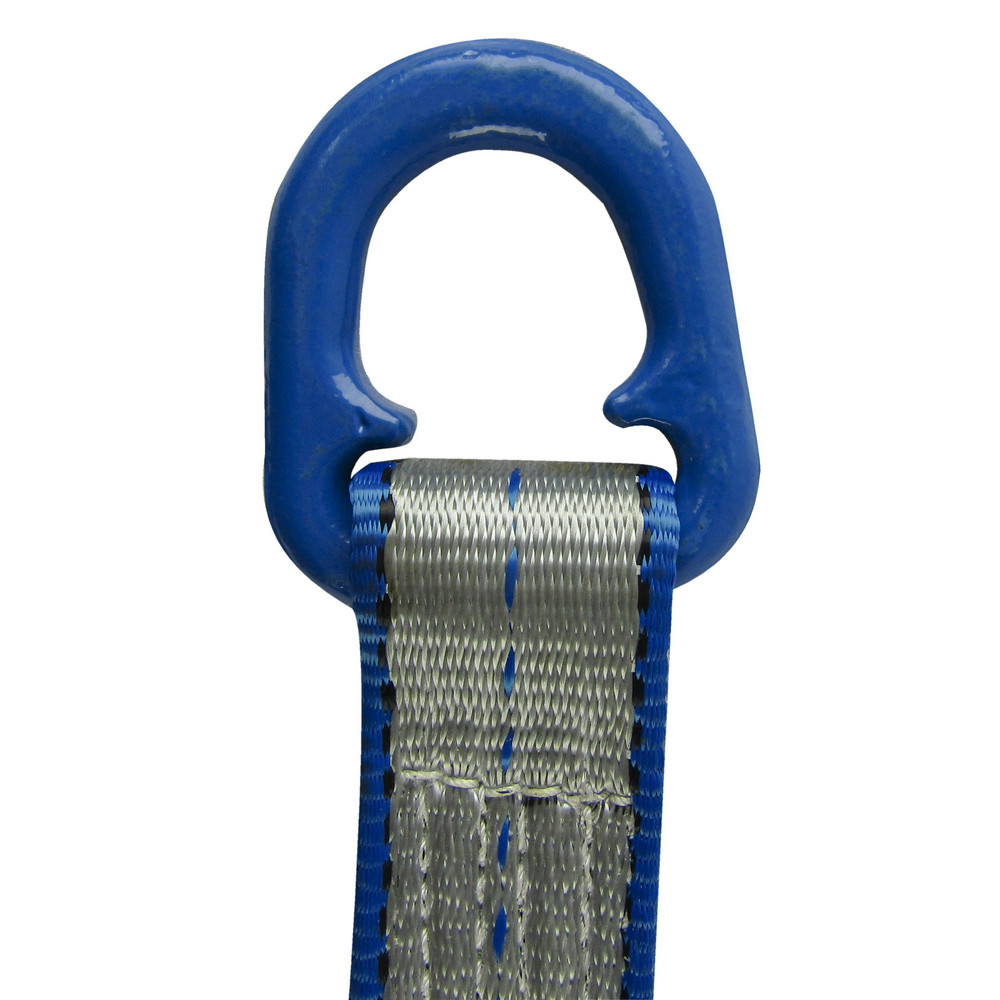 Lift-All - Triangle & Choker, Type 1 Web Sling: 4' Long, 3" Wide, 4800 ...