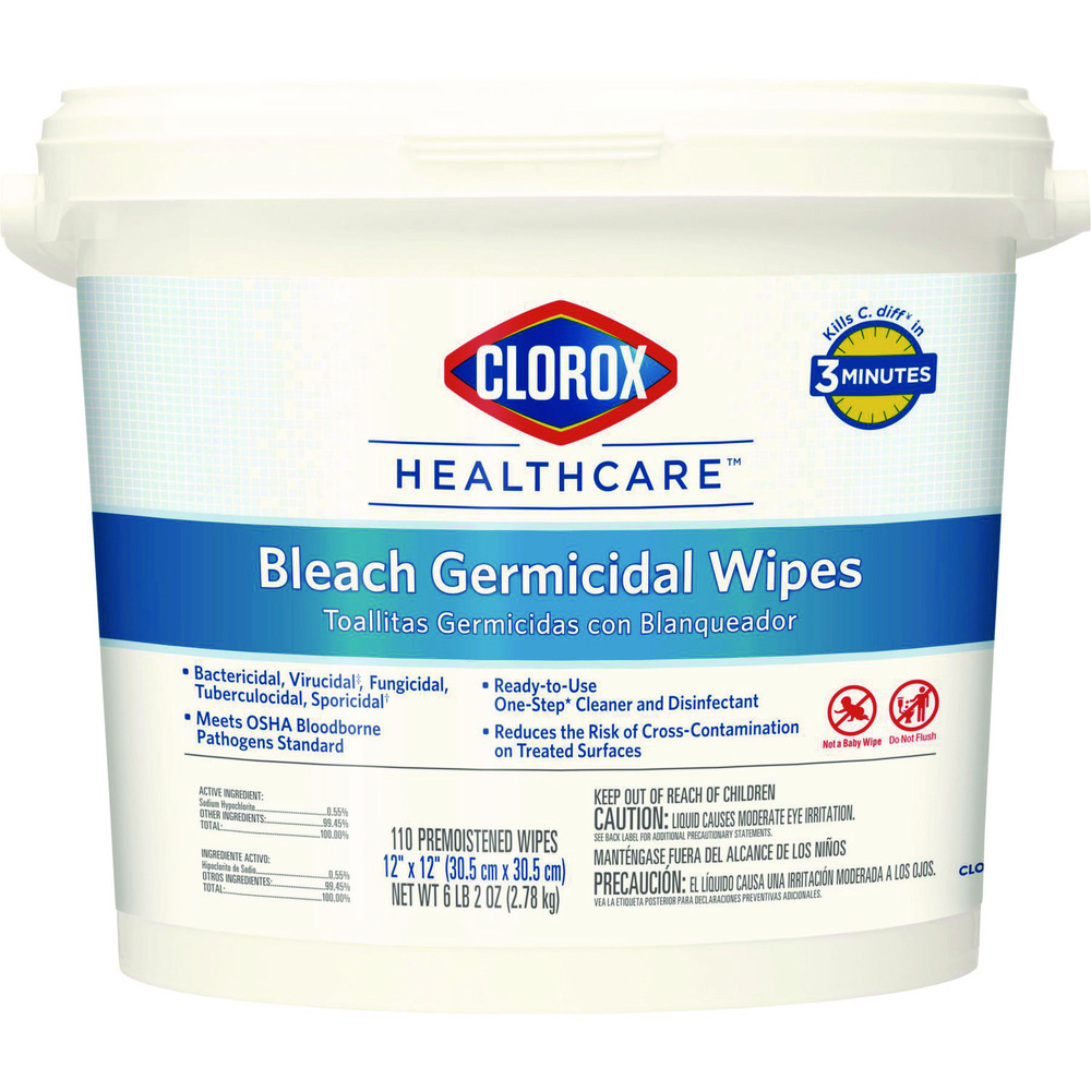 Clorox Healthcare - Clorox Healthcare Disinfecting Wipes: Pre-Moistened ...