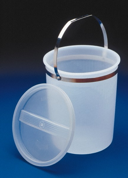 Bel-Art - Pail: Polyethylene, 2.00 gal, 10" High, 8" Dia | MSC Direct