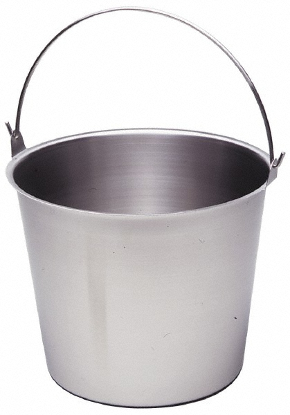 VOLLRATH - 4 Gal Tapered Cylinder Stainless Steel Pail - 65362758 - MSC ...
