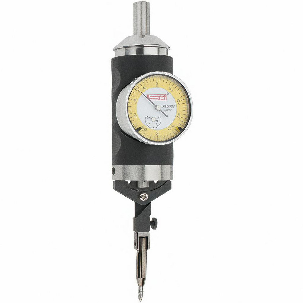 SPI - Test Indicator Kit: 9 Pc, 63.50 mm Max, 40.00 mm Dial Dia, 0-25-0 ...