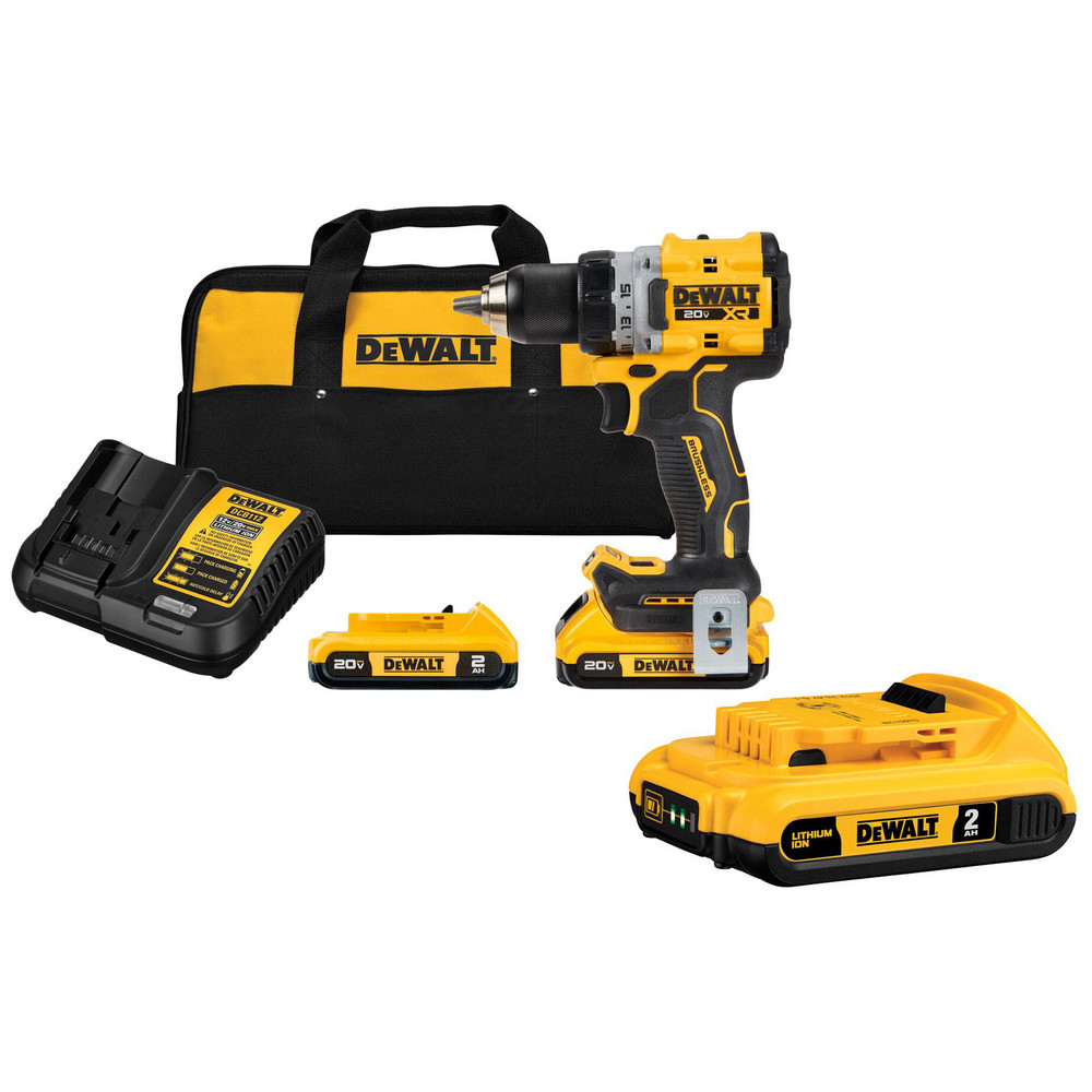 DeWALT - Cordless Drill: 20.00 V, 1/2" Chuck | MSC Direct