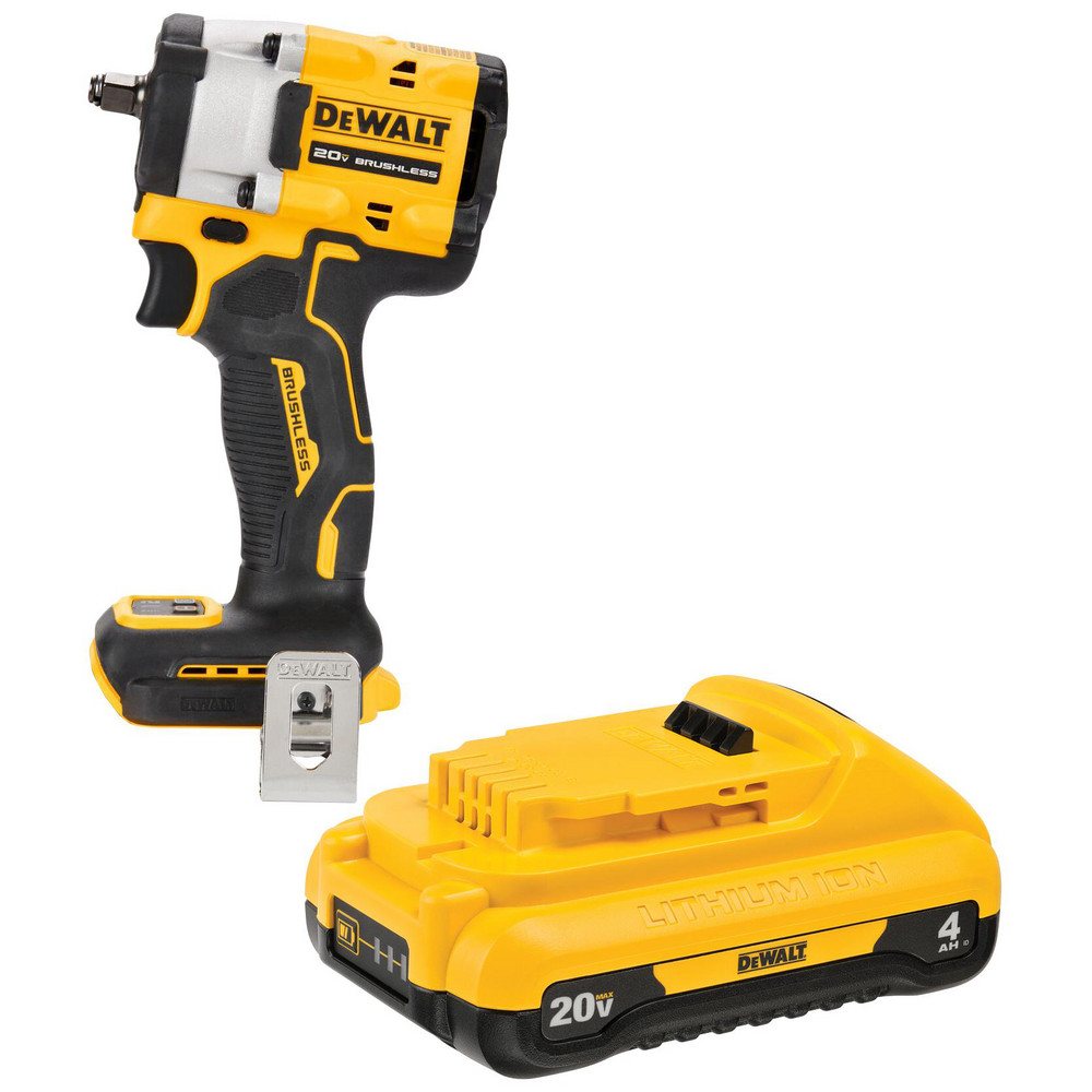 DeWALT - 3/8" Drive, 20.00 Volt, Pistol Grip Cordless Impact Wrench ...