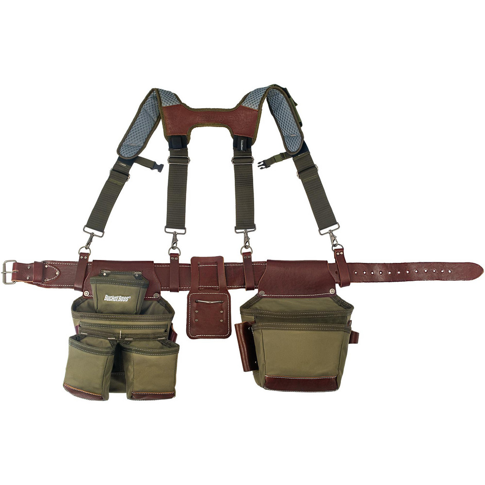 Bucket Boss - Tool Aprons & Belts: Tool Type: Tool Belt; Minimum Waist ...