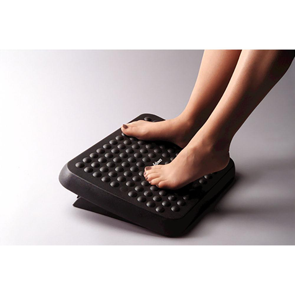 FELLOWES - Standard Footrest, Adjustable, 17-5/8w x 13-1/8d x 3-3/4h ...