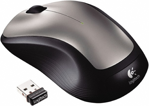 Logitech - Office Machine Supplies: Mouse, Silver | MSC Direct