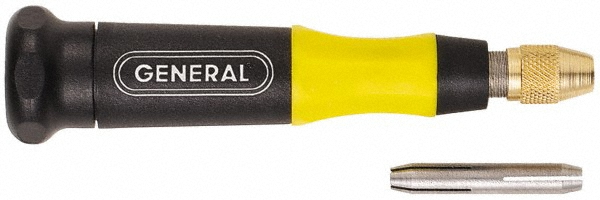 General - 4-1/2" Long, 1/8" Capacity, Pin Vise - 65546707 - MSC ...