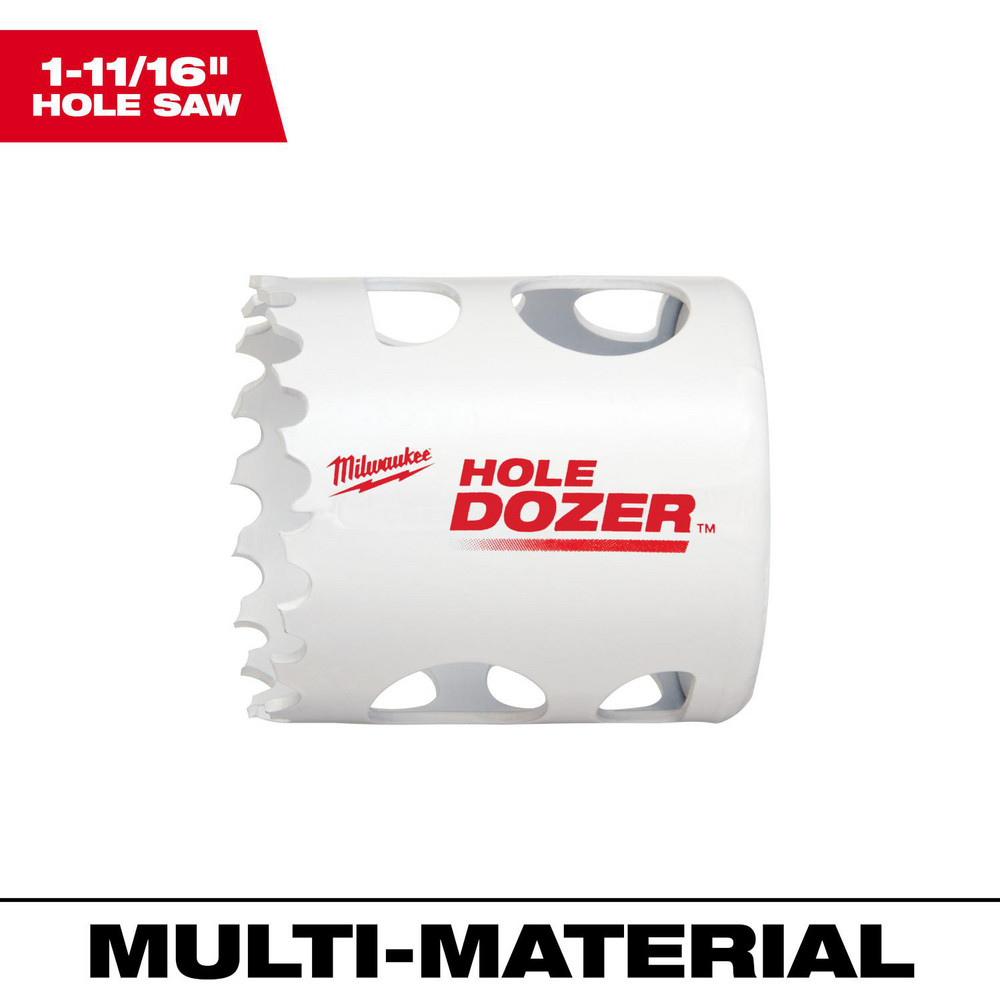 Milwaukee Tool - Hole Saw: 1-11/16" Saw Dia, 1-5/8" Cut Depth | MSC Direct
