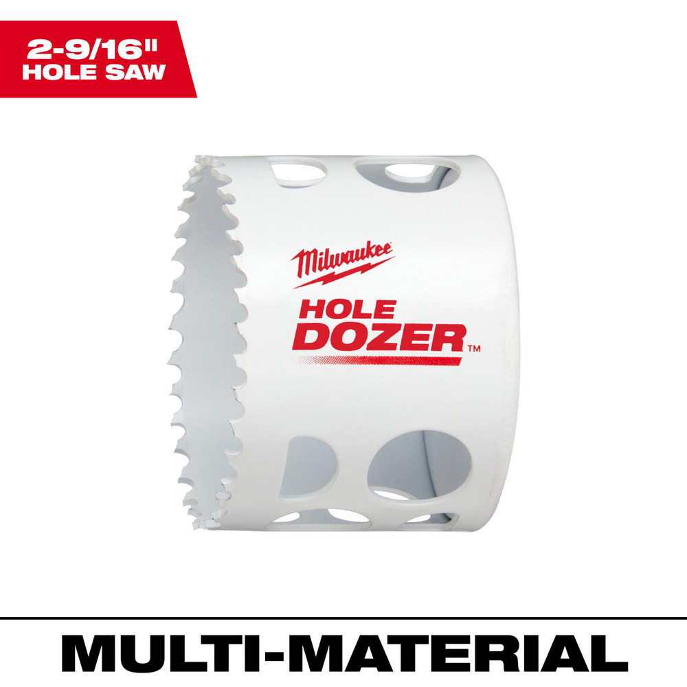 Milwaukee Tool - Hole Saw: 2-9/16" Saw Dia, 1-5/8" Cut Depth | MSC Direct