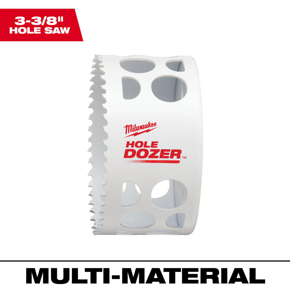 Milwaukee Tool - Hole Saw: 3-3/8" Saw Dia, 1-5/8" Cut Depth | MSC Direct