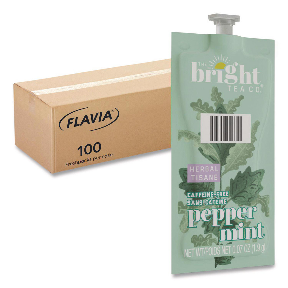 Flavia - Beverages: Tea, Peppermint, Pouch, 0.07 oz | MSC Direct