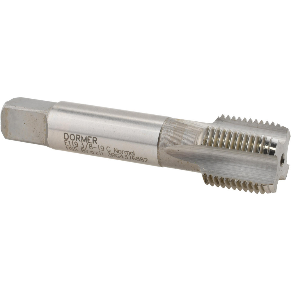 Dormer Pramet - British Standard Pipe Tap: 3/8-19 G(BSP), Bottoming ...