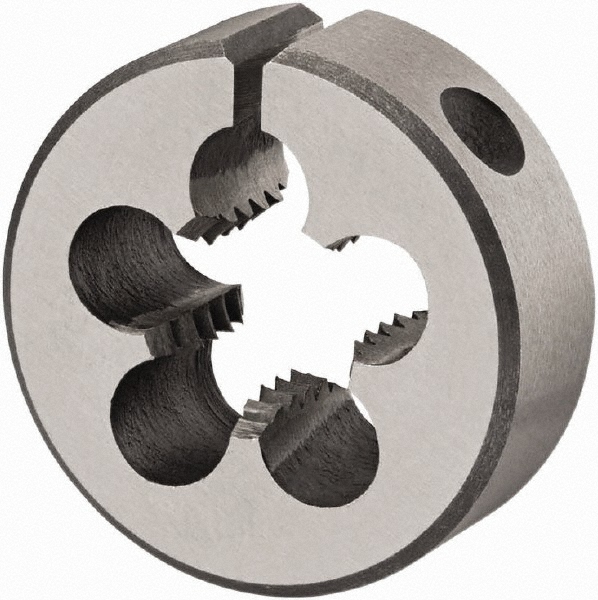 Dormer Pramet - Round Die: #10-32, High Speed Steel | MSC Direct