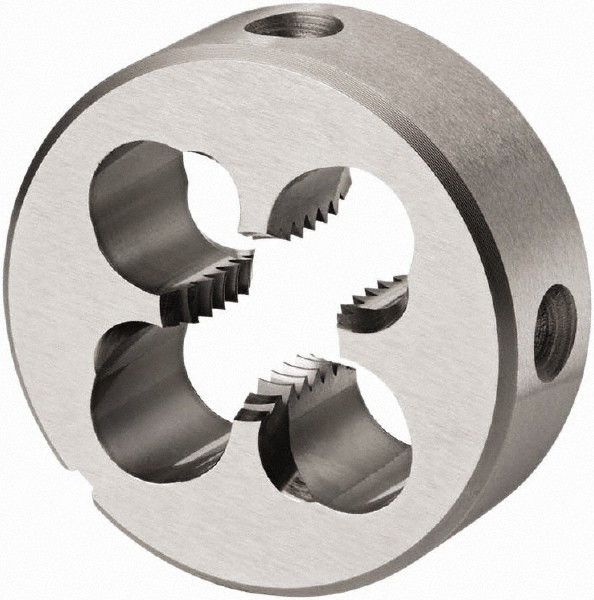 Dormer Pramet - Round Die: PG13.5 x 18, 45 mm OD, High Speed Steel ...