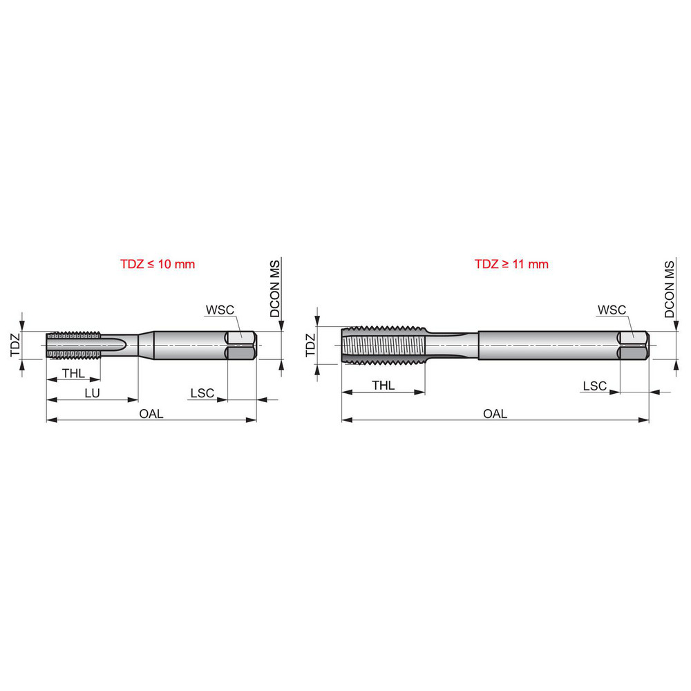 Dormer Pramet - Tap Set: M22 x 1 Metric Fine, 4 Flute, Plug & Taper ...