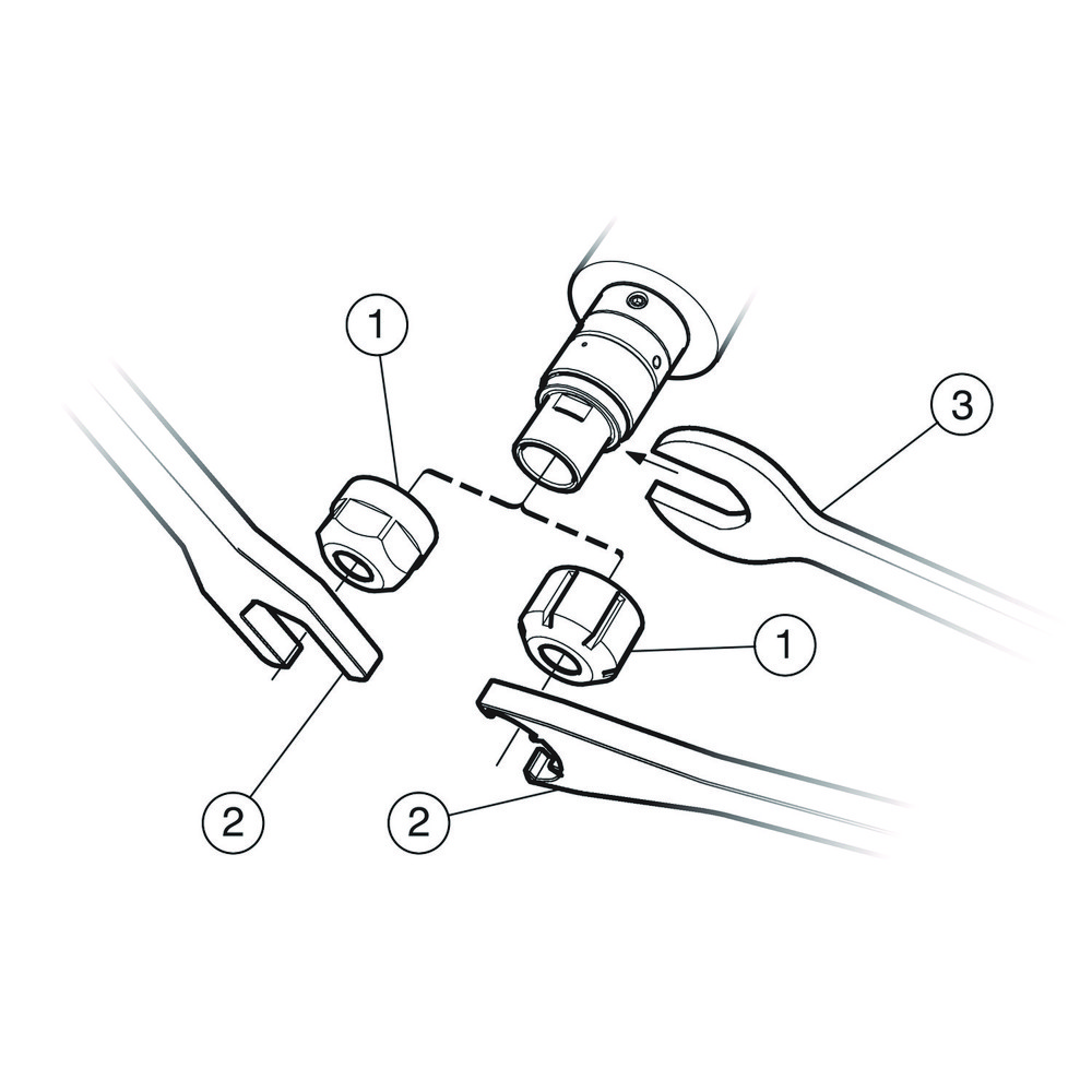 Sandvik Coromant - Tapping Chucks & Holders: Tapping Style: ER Collet ...