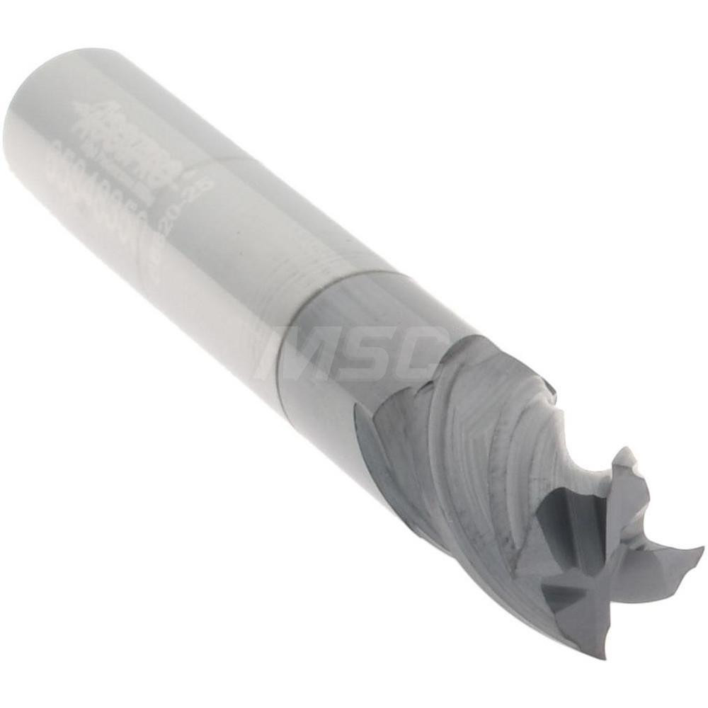 Accupro - Square End Mill: 1/4" Dia, 3/8" LOC, 4 Flute, Solid Carbide | MSC Direct