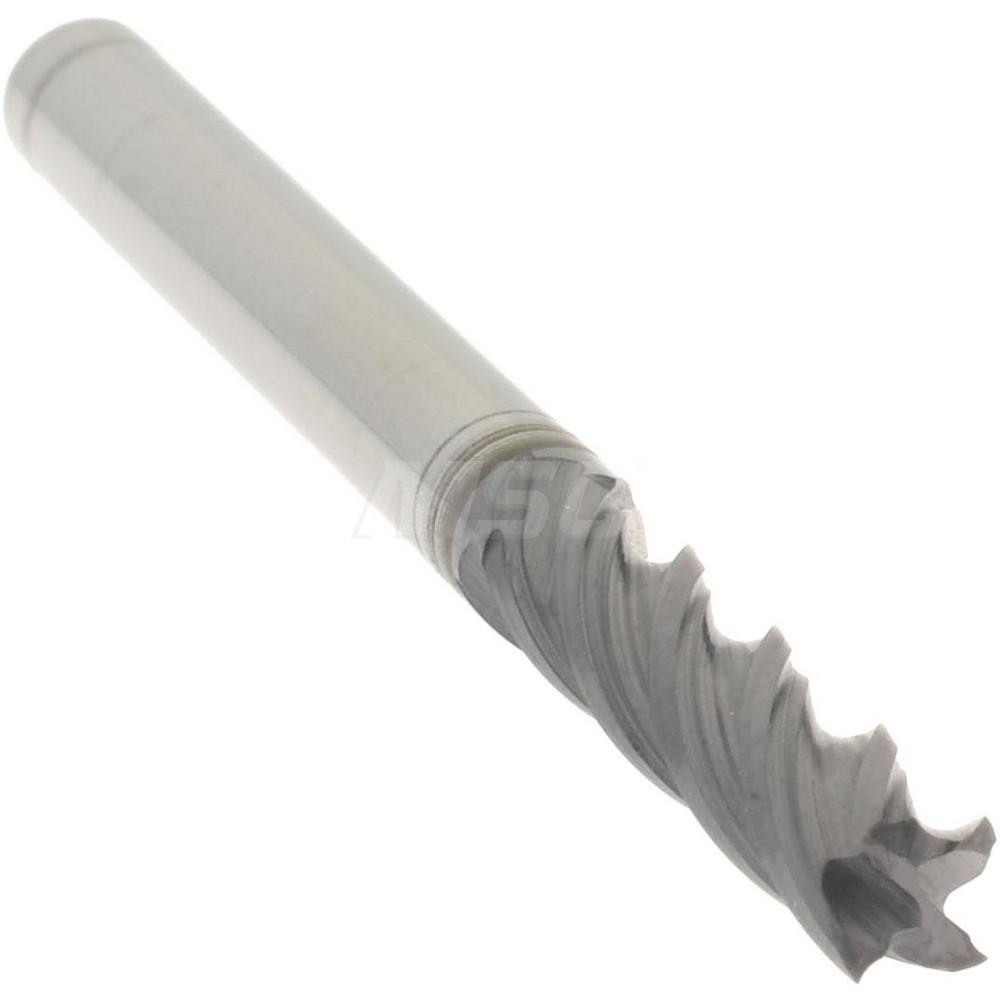 Accupro - Square End Mill: 1/8" Dia, 1/2" LOC, 4 Flute, Solid Carbide | MSC Direct