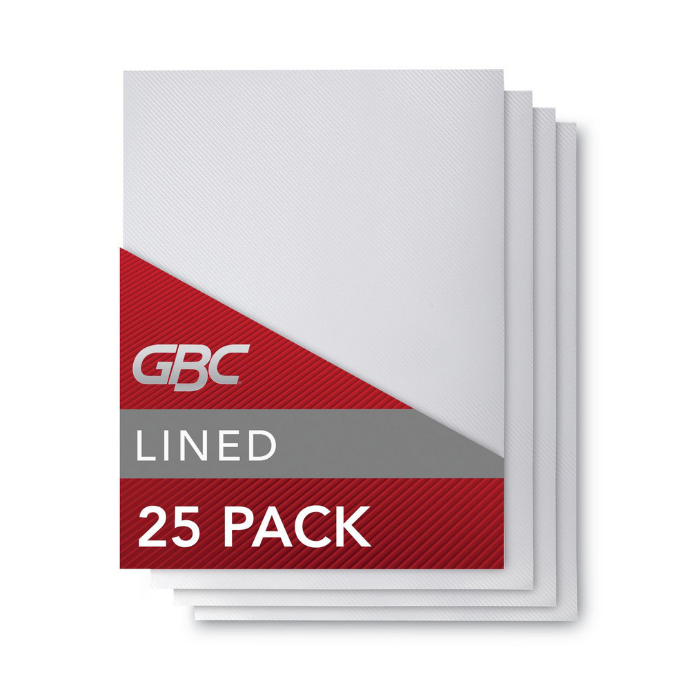 GBC - Document Protectors: Document Type: Binding System Unpunched ...