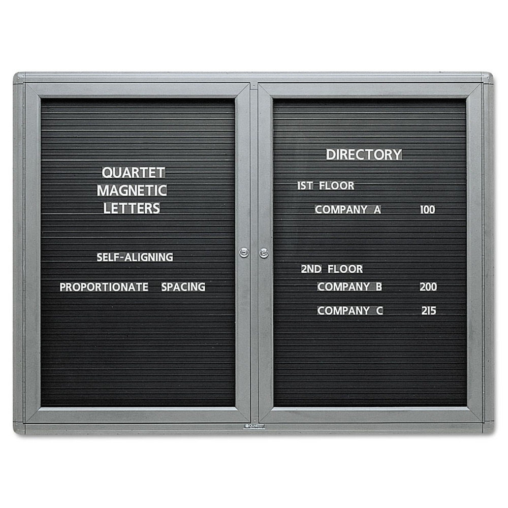 Quartet - Letter Boards; Type: Enclosed; Height (Inch): 36; Width (Inch ...