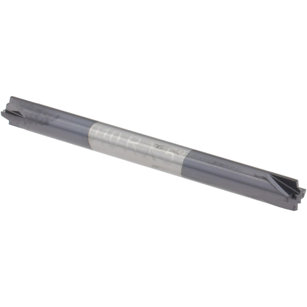 Harvey Tool - Corner Rounding End Mill: 0.01 mm Radius, 1/8" Dia, 4 ...