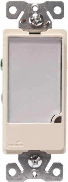 Cooper Wiring Devices - 1 Pole, 120 VAC, 15 Amp, Flush Mounted ...