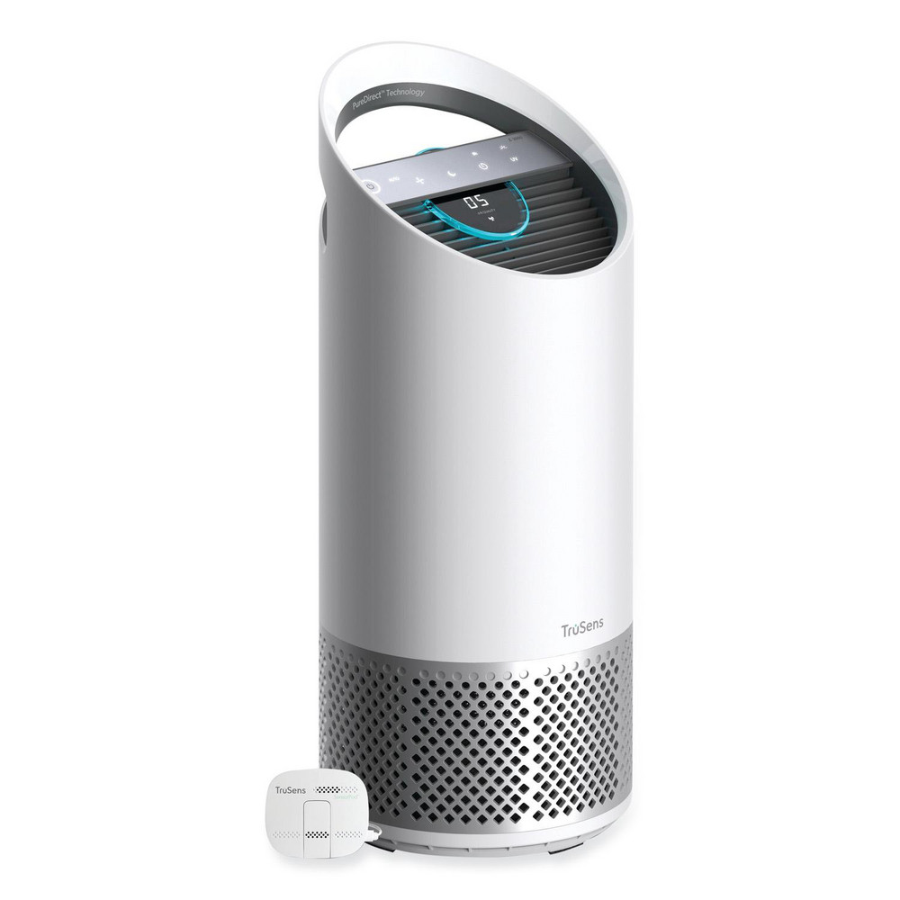 TruSens - Carbon True HEPA UV: 250 CFM, True HEPA with UV-C, White, 22. ...