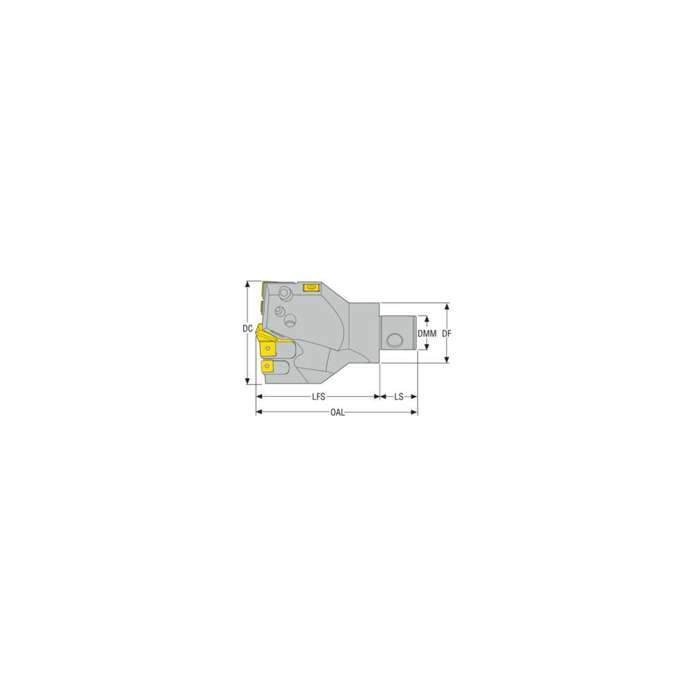 Seco - Series SD602, Head Connection Graflex 6, 101.6mm Max Dia Pilot ...