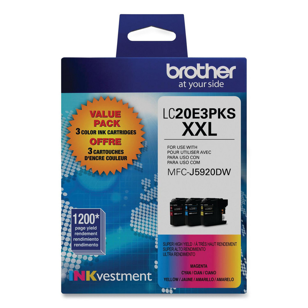 Brother - Office Machine Supplies: Ink/Ink Cartridges, Cyan, Magenta ...