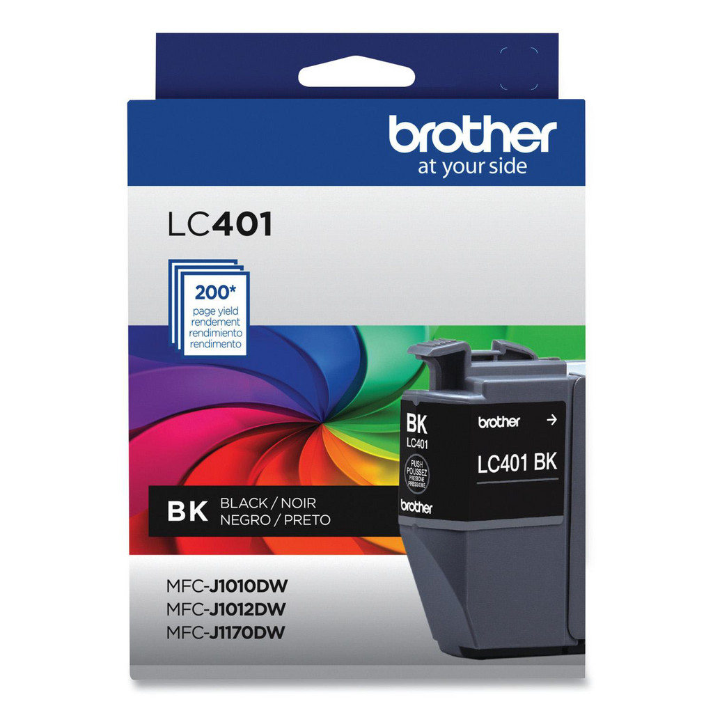 Brother - Office Machine Supplies: Ink/Ink Cartridges, Black | MSC Direct