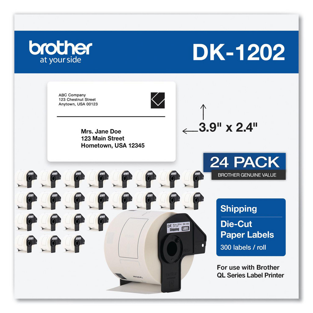 Brother - Labels, Ribbons & Tapes: Type: Label Maker Address/Shipping ...