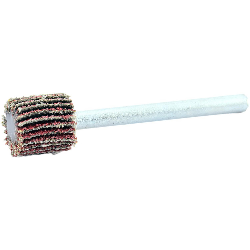 ARC Abrasives - Mounted Flap Wheel: 5/8" Dia, 5/8" Face Width, 320 Grit ...