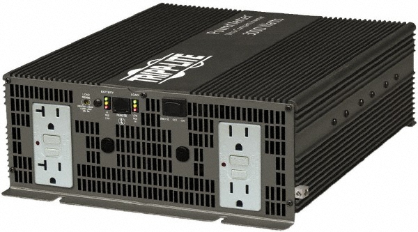 Tripp-Lite - 4 Connection, 12 VDC Input, 120 VAC Output, 6,000 Peak ...