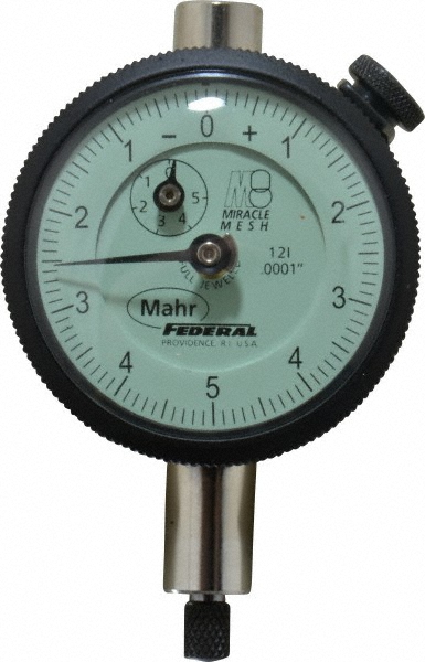 Mahr - Dial Drop Indicator: 0.0250" Max Measurement, 0-5-0 Dial Reading, 0.000100" Accuracy ...