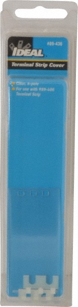 Ideal - 0.7mm High x 7.9" Long, Terminal Block End Cover | MSC Direct