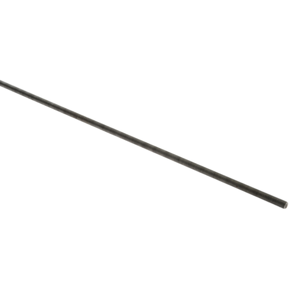 Made in USA - General-Purpose Threaded Rod: 5/16-24, 6' OAL, Low-Carbon ...