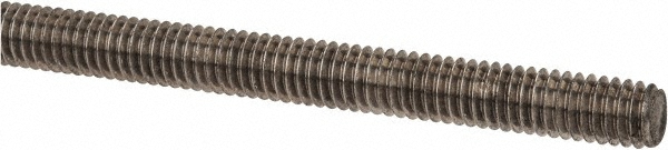 Made in USA - General-Purpose Threaded Rod: 1/2-20, 6' OAL, Low-Carbon ...