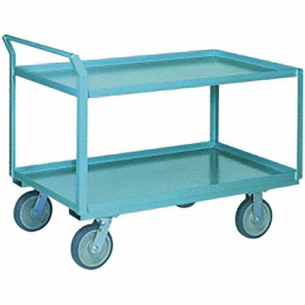 Hamilton - Shelf Utility Cart: 60" Long, 30" Wide, Steel | MSC Direct