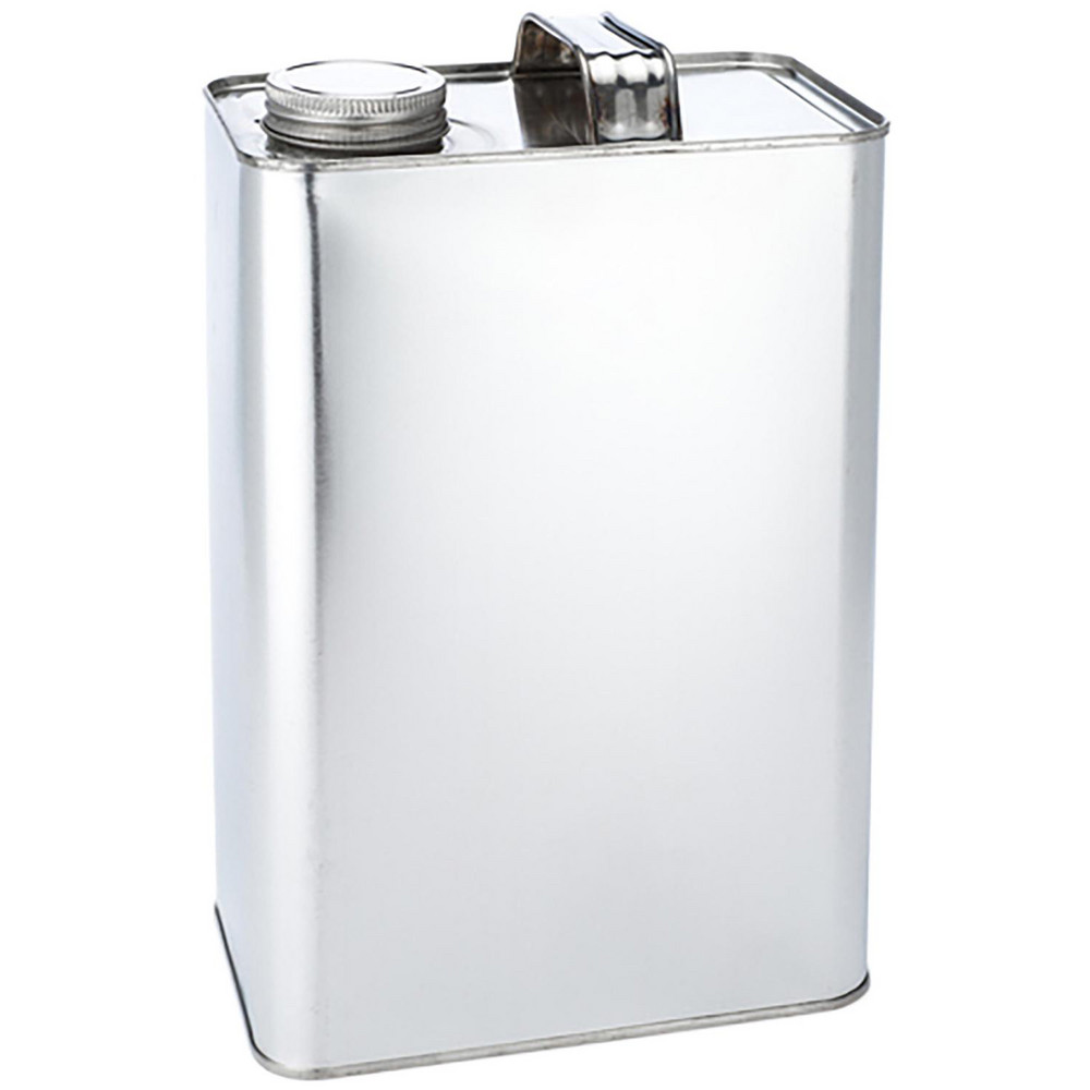 Qorpak - F-Style Can: Metal & Tin, 1.00 gal, 9-1/2" High, 4-13/64" Dia ...