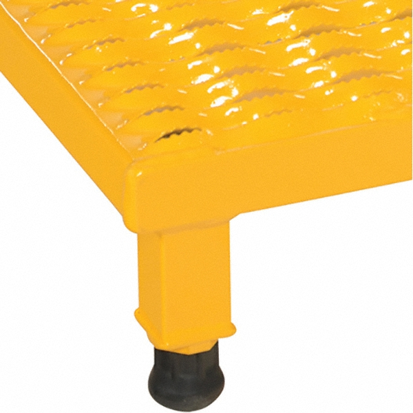 Vestil - 5" High x 24" Wide x 24" Deep, Yellow Step Stand - 66157371 ...