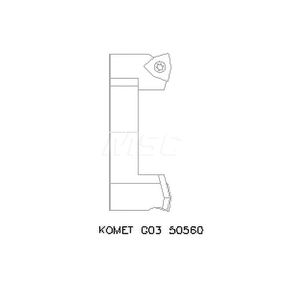 Komet - Indexable Boring Cartridge: Series TwinKom, Right Hand, 4.291 ...
