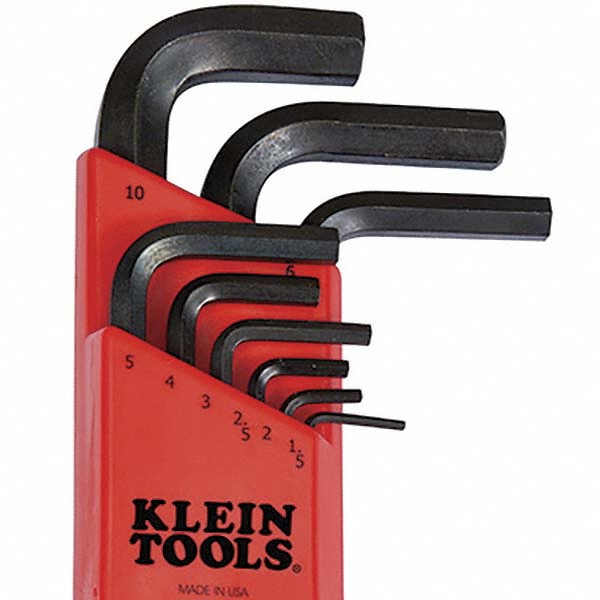 Klein Tools - 9 Piece L-Key Ball End Hex Key Set - 66344359 - MSC ...