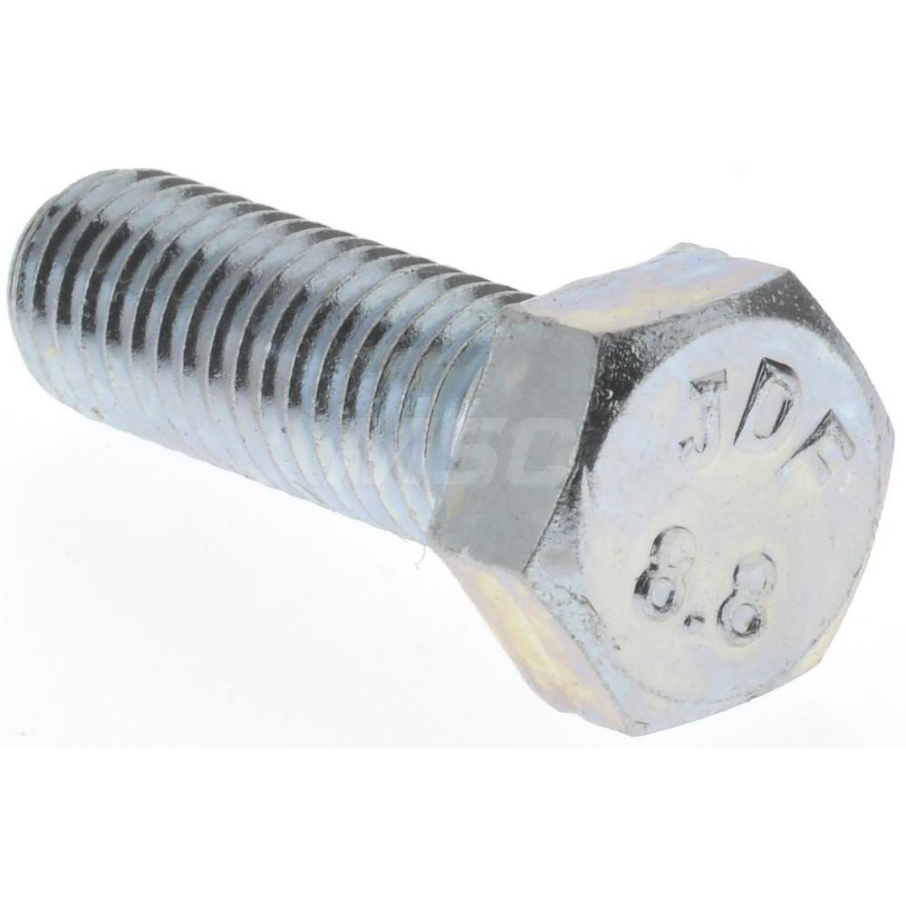 Value Collection - M8x1.25mm Metric Coarse, 25mm Length Under Head Hex ...