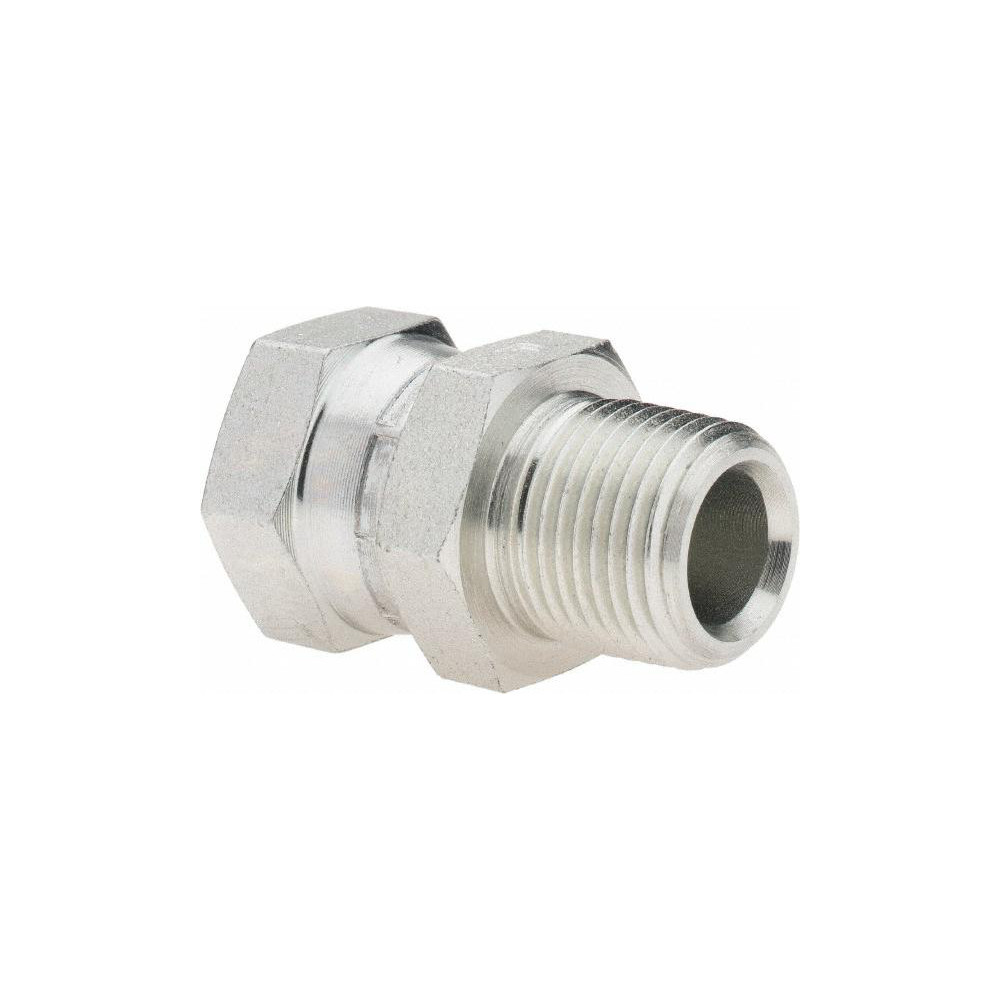 Parker - Hydraulic Hose Swivel Fitting: 6 mm, 3/8-18, 6,000 psi | MSC Direct