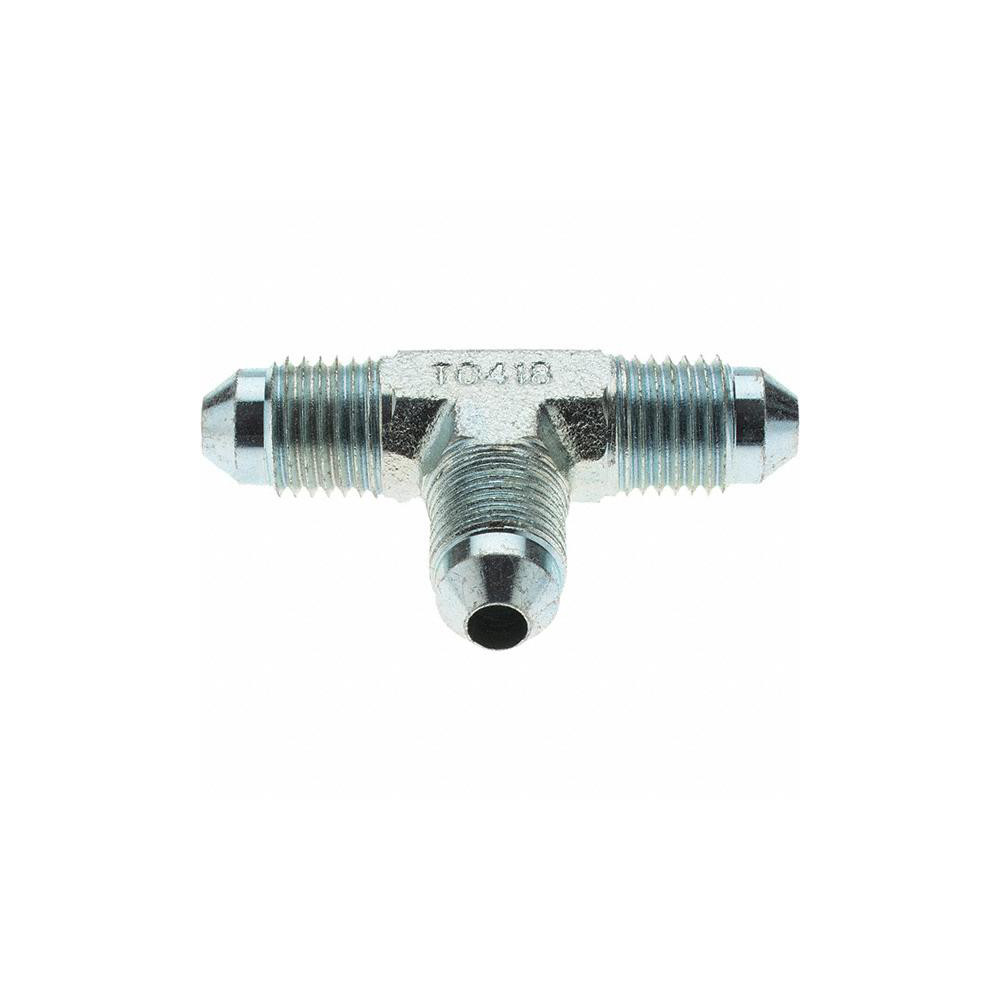 Parker - Steel Flared Tube Union: 1/4" OD, 37 deg Flared Angle | MSC Direct