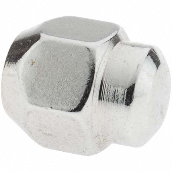 Value Collection - M10-1.25 Chrome Finish Capped Wheel Nut | MSC Direct