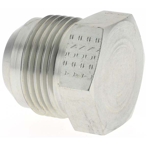 Parker - Steel Flared Tube Plug: 7/8" OD, 37 deg Flared Angle | MSC Direct