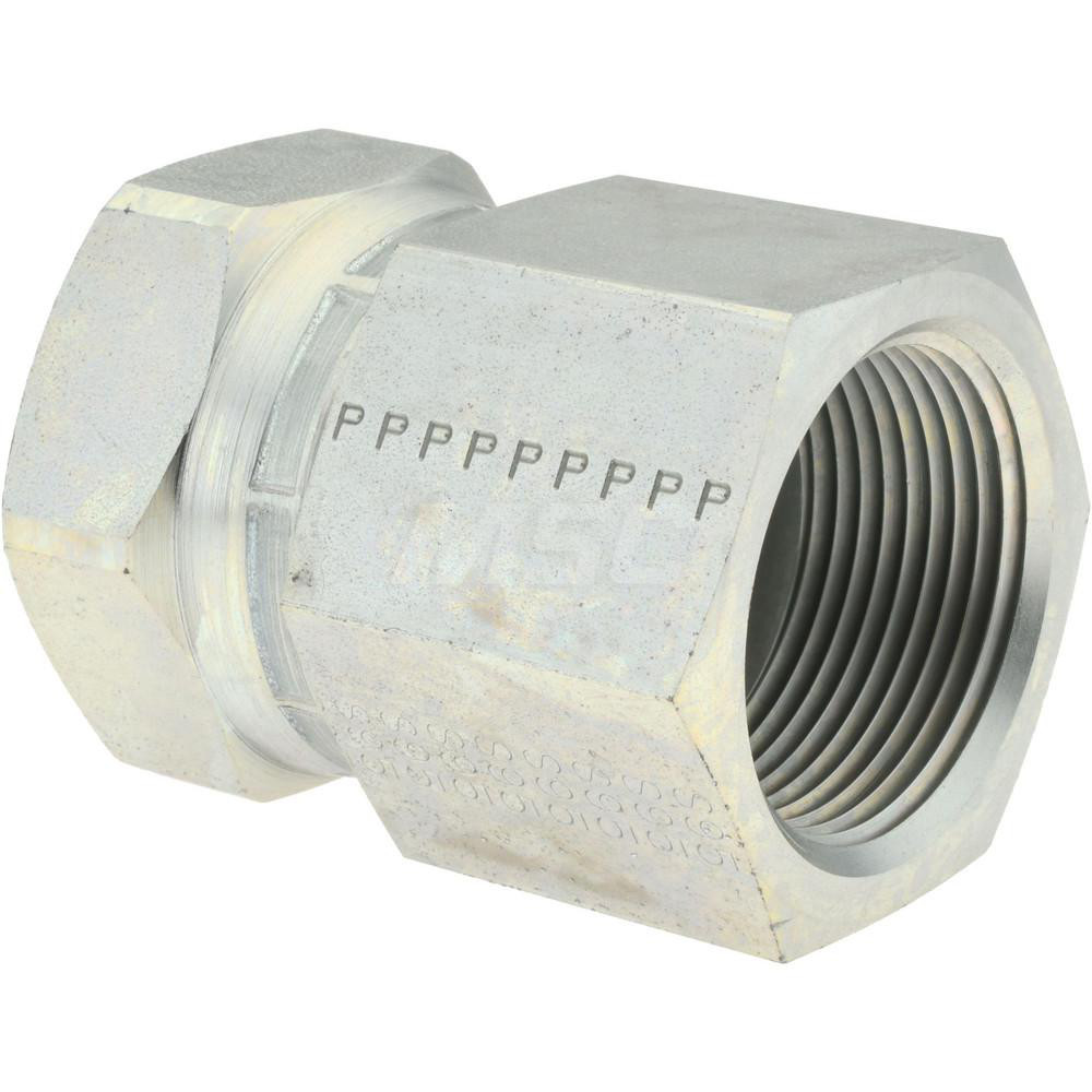Parker - Steel Flared Tube Connector: 1-1/4" OD, 37 deg Flared Angle ...