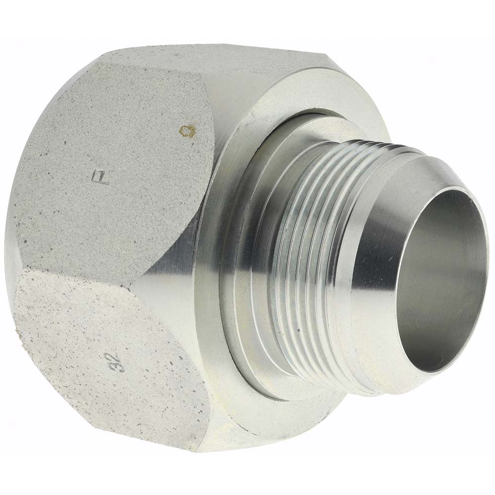 Parker - Steel Flared Tube Reducer: 2" OD, 37 deg Flared Angle | MSC Direct